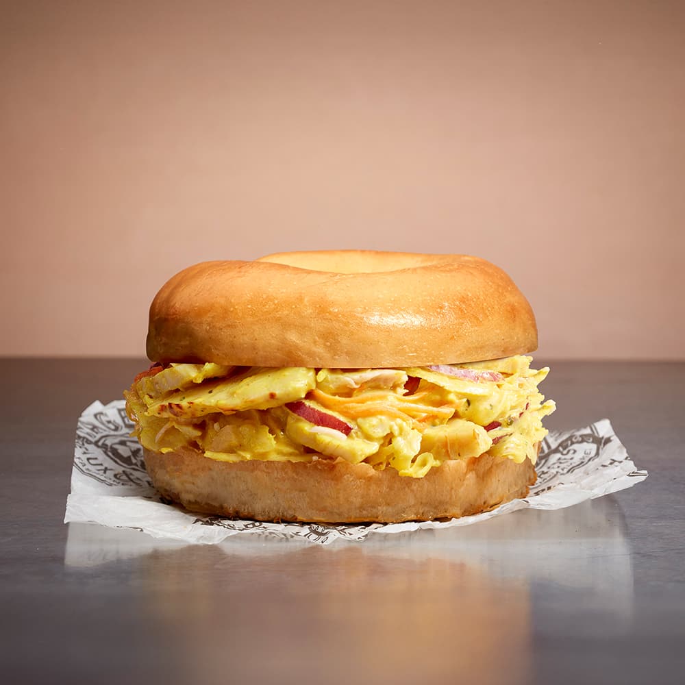 Bagel Easy : Poulet curry • BAGELSTEIN • Bagels & Coffee shop